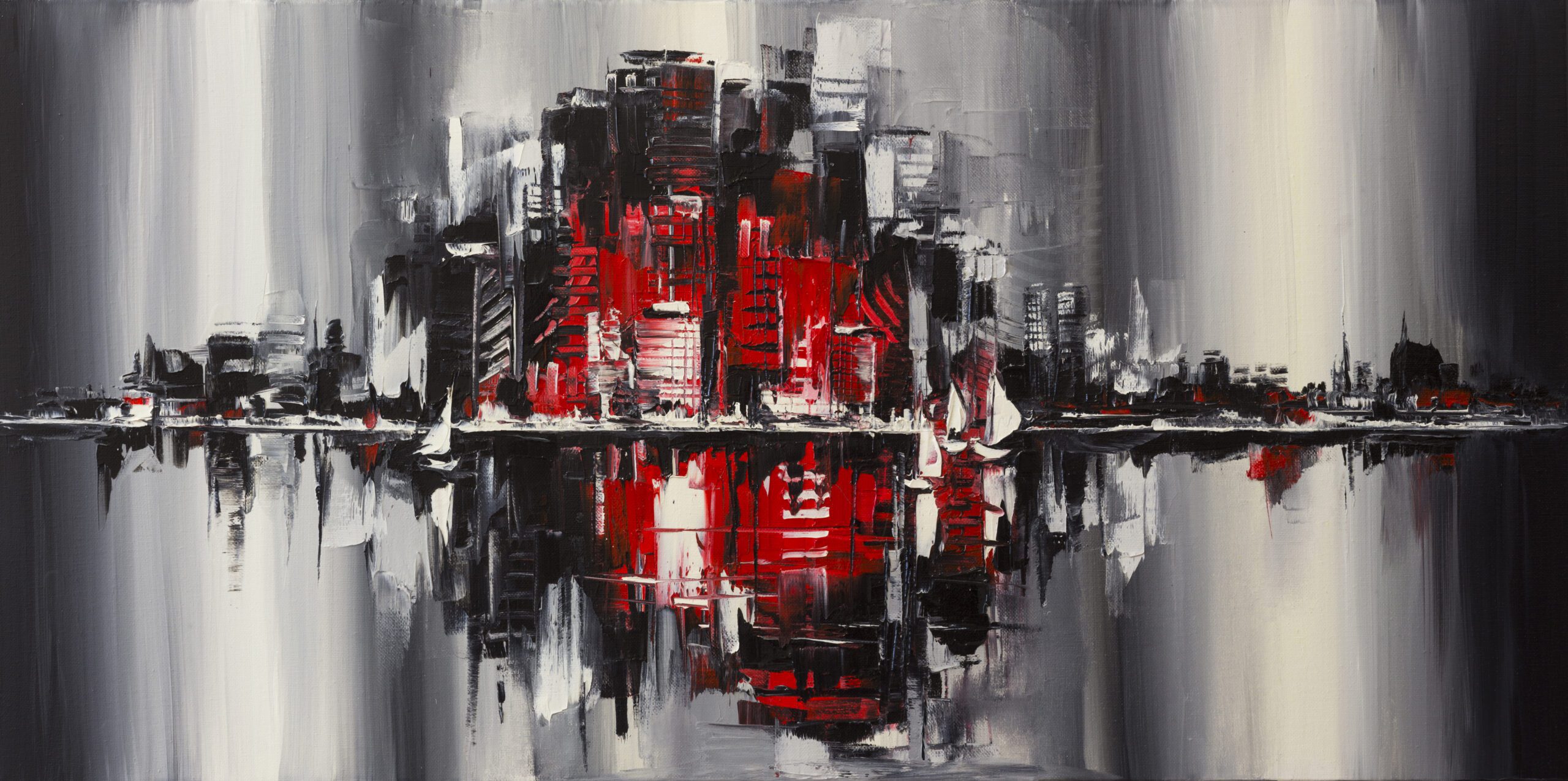 Afbeelding van de Rode Stad – FleurJeMuurOp.nl